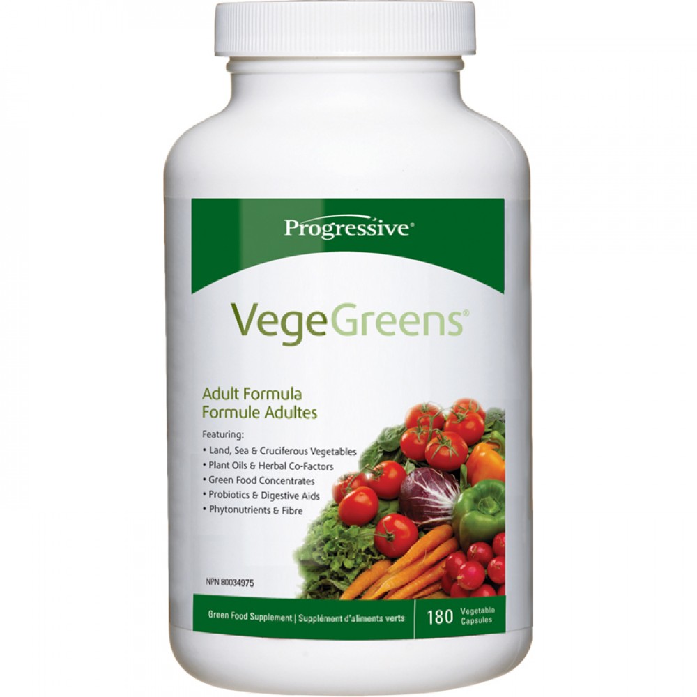 Progressive Vege Greens 180 V Caps